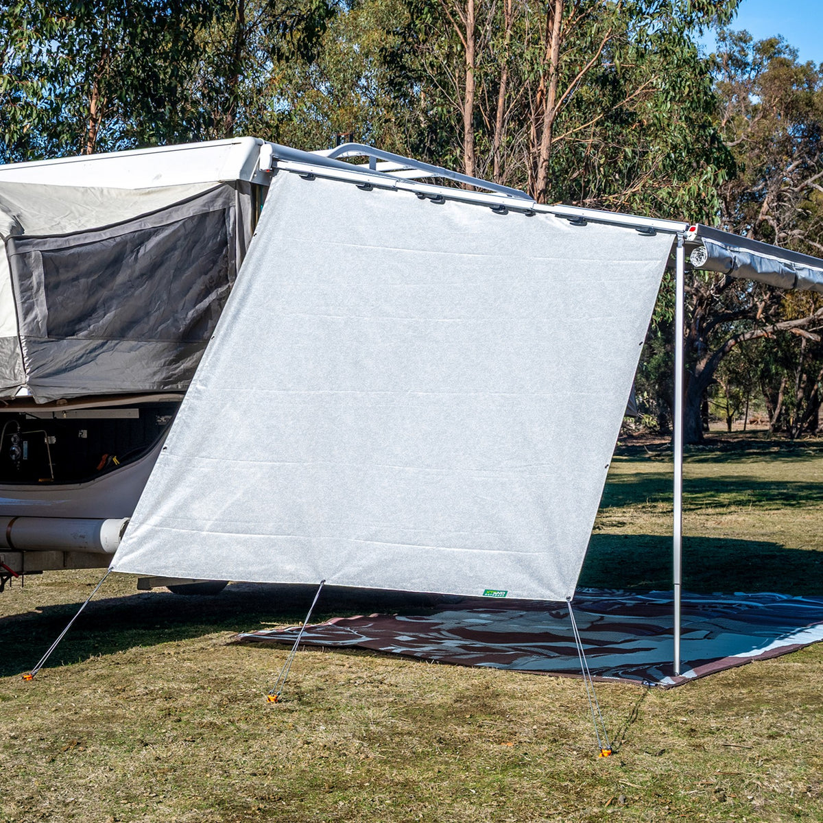 Rain Blocker Privacy Screen End Wall | Affordable Camping Mats