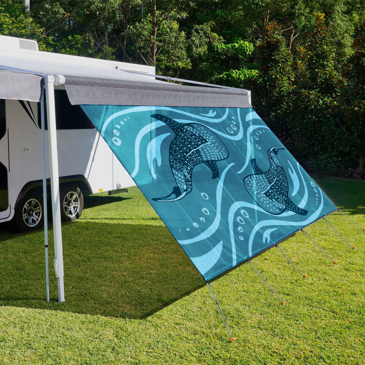 Art Shade Walls for Caravan Awnings | Aussie Traveller – Affordable ...